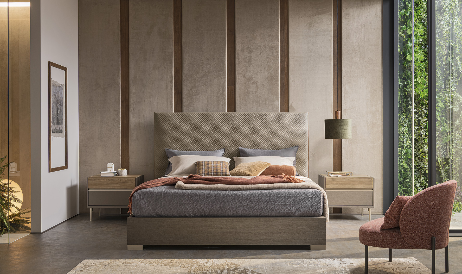 City Life Bedroom Collection by ALF: Sleek and Stylish Urban Charm