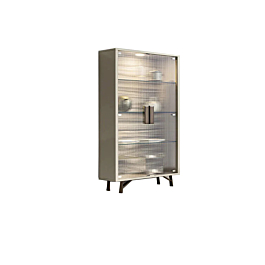 Elegant and Functional Jupiter 2-Door Curio Cabinet for Displaying Your ...