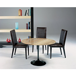 Exquisite Stone International Flute Round Dining Table for Elegant ...