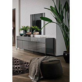 Graphite 4-Door Buffet | ALF (+) DA FRE